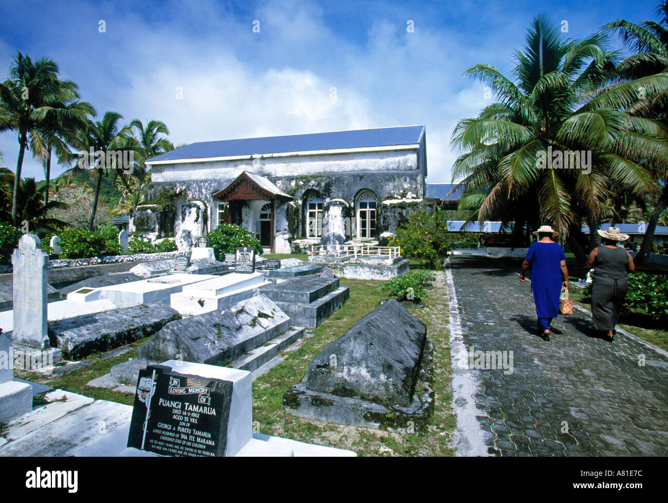 CICC Church, Matavera, Rarotonga, Cook Islands Stock Photo - Alamy