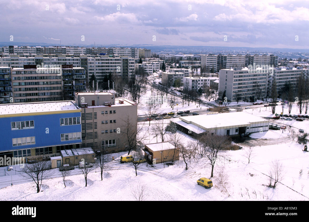Czech Republic, Prague, the suburbs, the panelak low rate housing ...