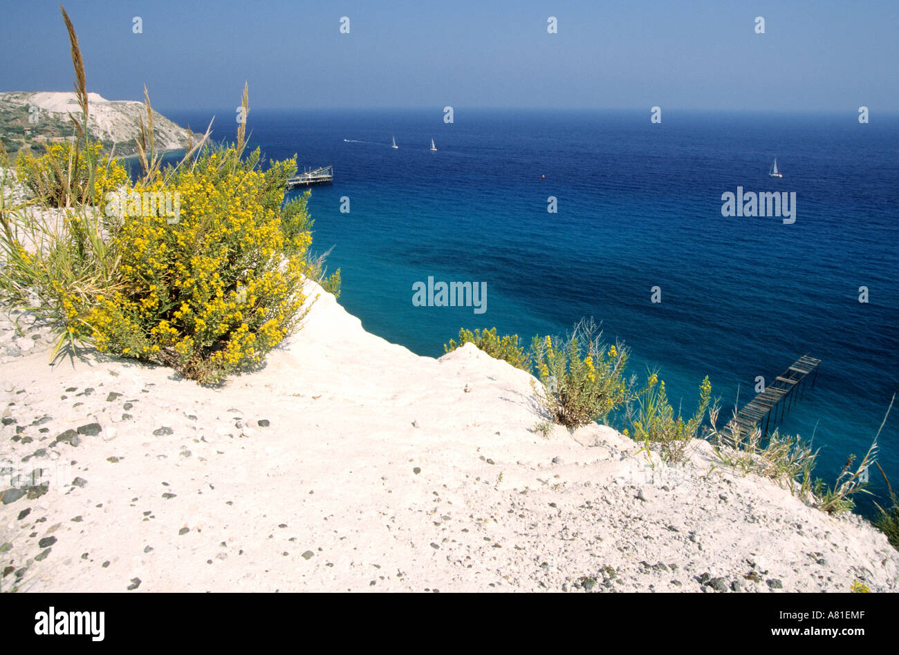 Italy, Sicily, Aeolian Islands, Lipari island, Campo Blanco and ...