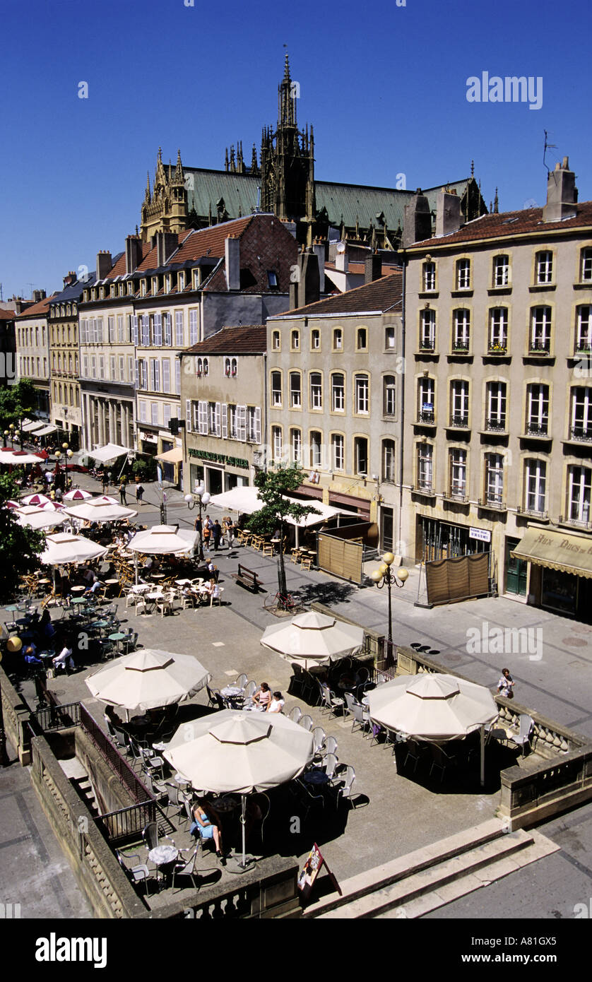 France, Moselle, Metz, Saint Jacques square Stock Photo - Alamy