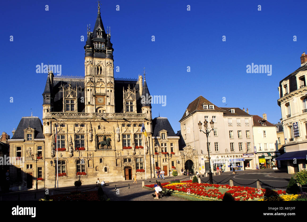 France, Oise, Compiegne, town hall Stock Photo - Alamy