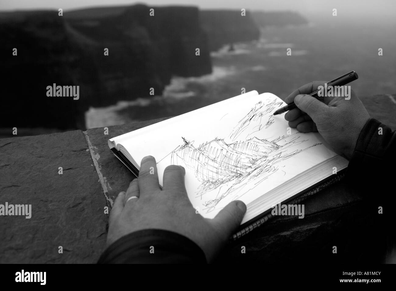 County clare irish Black and White Stock Photos & Images - Alamy