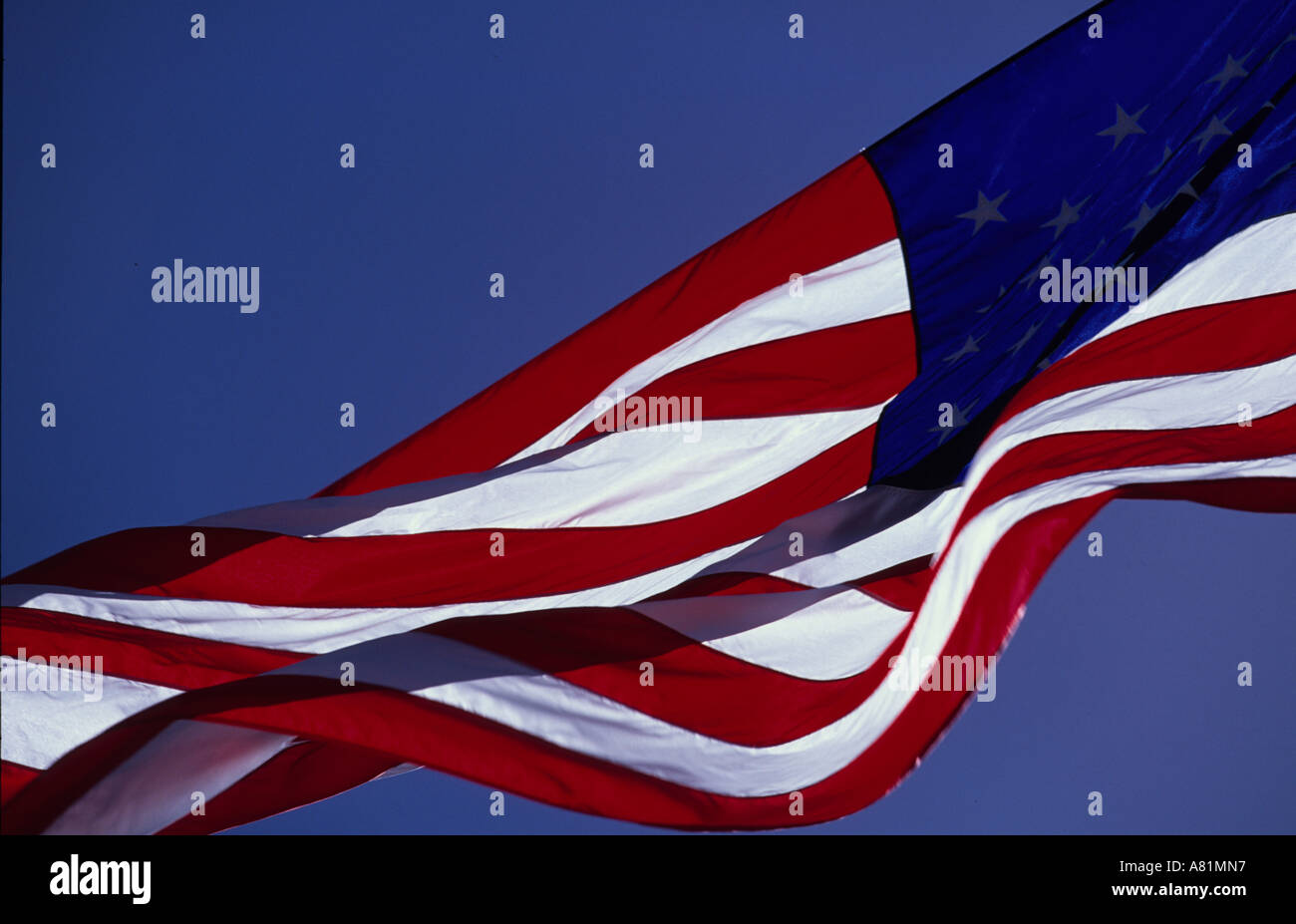 United States, California, American flag Stock Photo - Alamy