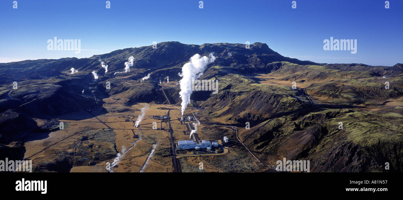 Geysers geothermal energy plant hi-res stock photography and images - Alamy