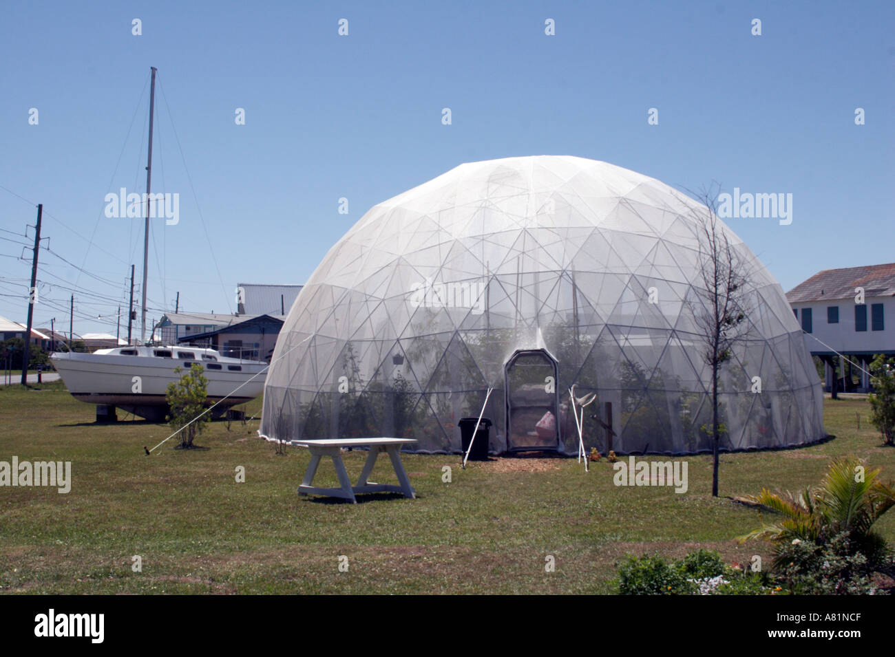 Butterfly dome in Grand Isle Louisiana Stock Photo - Alamy