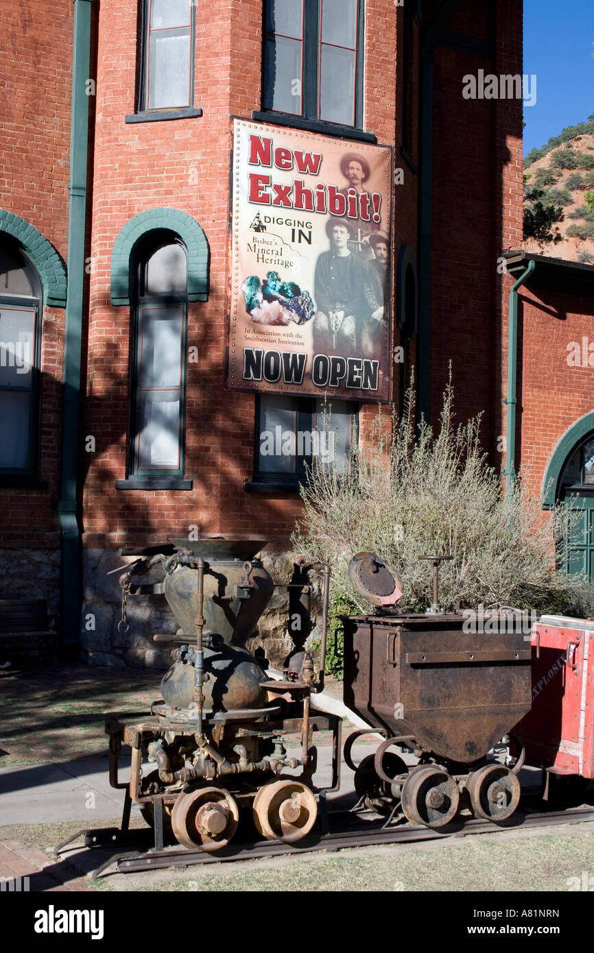 Bisbee Mining & Historical Museum Bisbee Arizona Stock Photo - Alamy