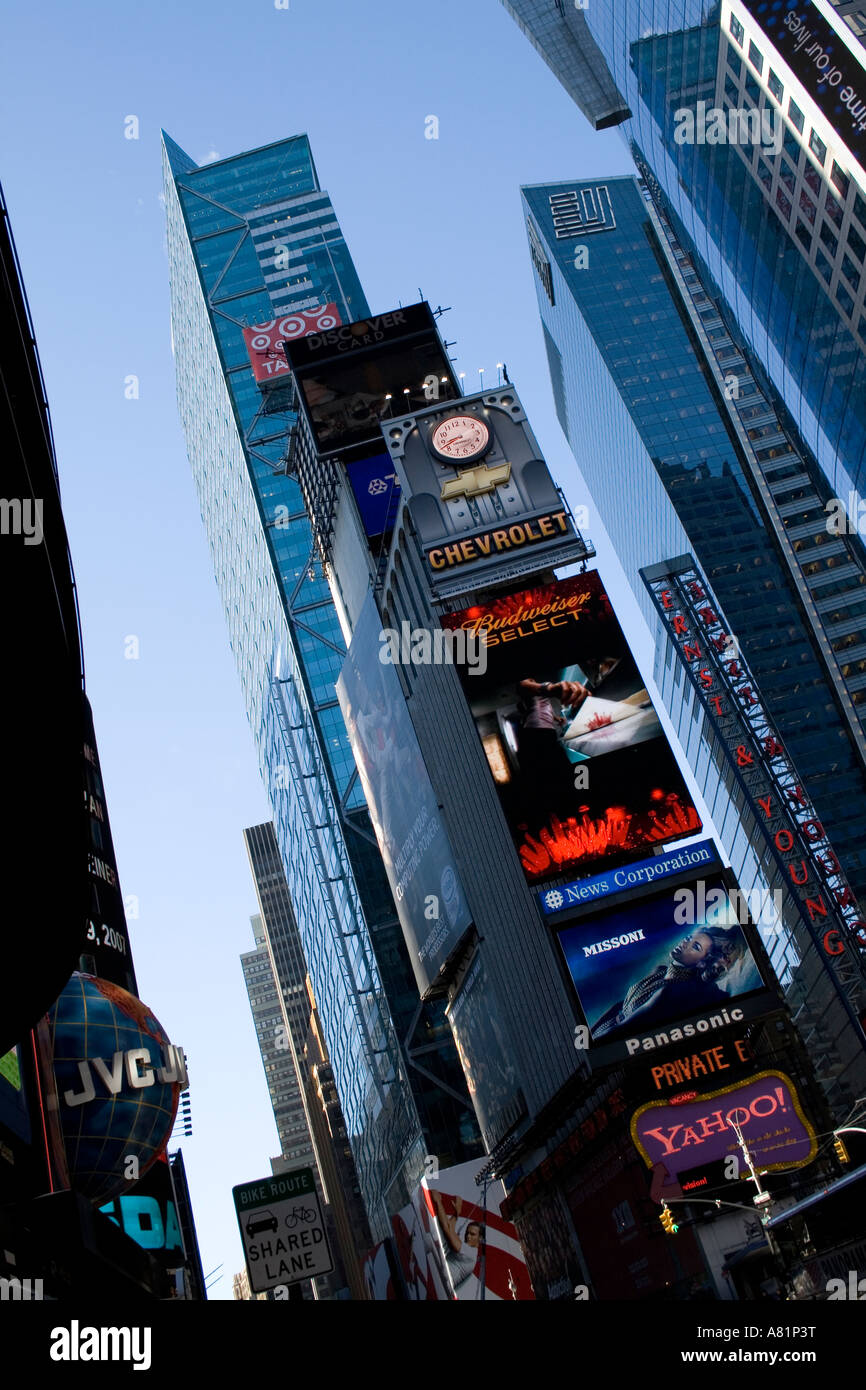 Times Square New York City USA Stock Photo - Alamy