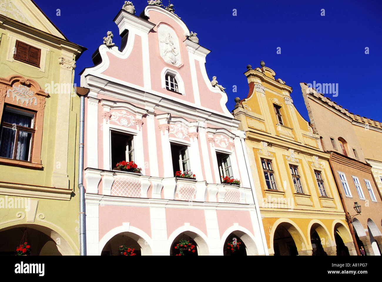 Czech Republic, Southern Moravia region, Telc Stock Photo - Alamy