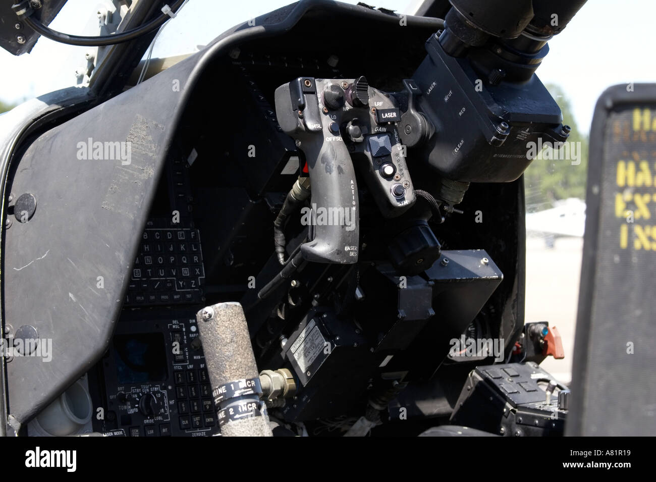 Cobra Helicopter Cockpit