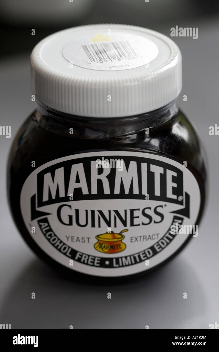 Guinness Flavoured Marmite Stock Photo - Alamy