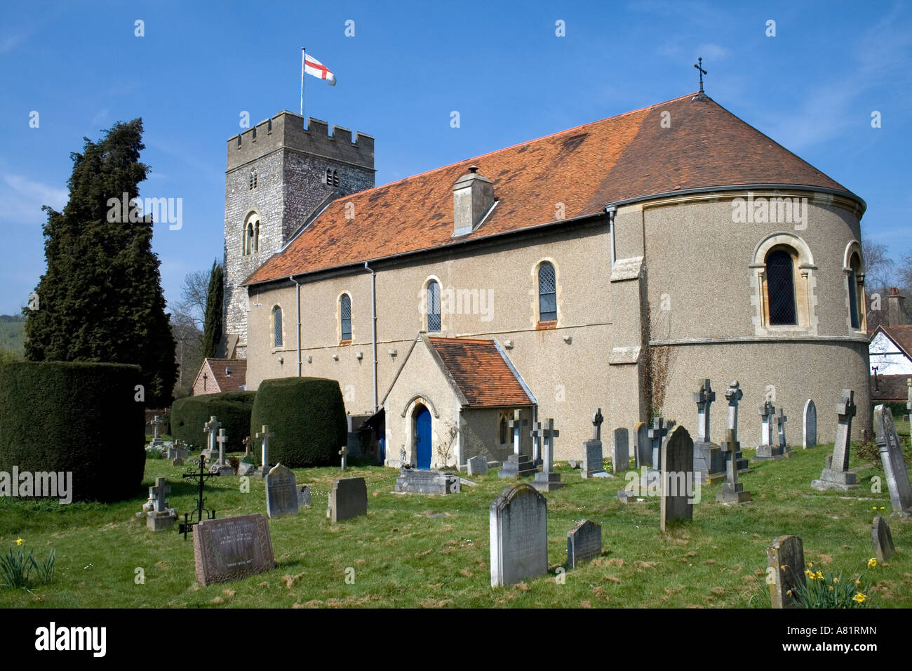 Church of St Thomas Goring Oxfordshire Stock Photo - Alamy