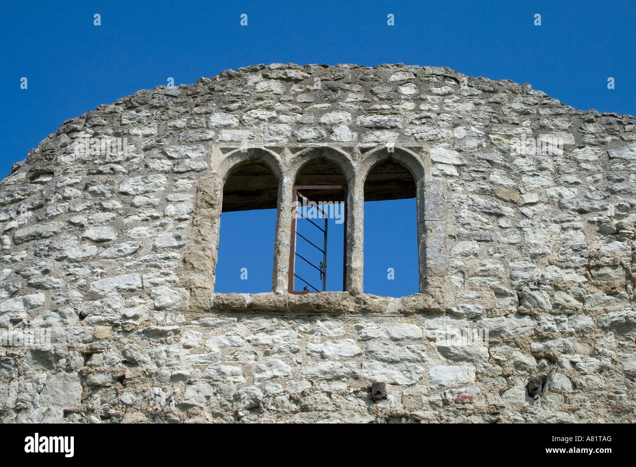 Castle Ruins Wallingford Oxfordshire Stock Photo - Alamy