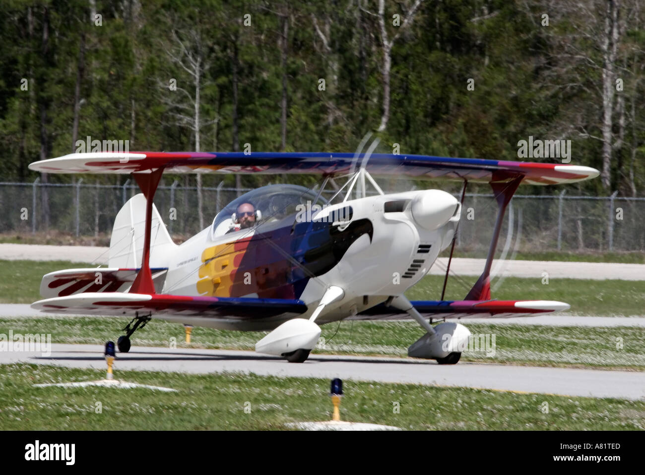 Christen Eagle II aerobatic plane piloted by Phillip Grice performs at ...