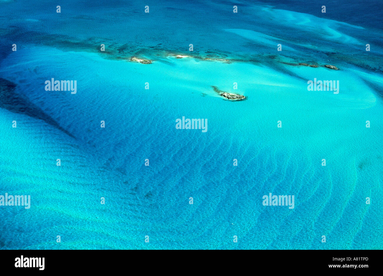 Bahamas, Harbour Island (aerial view Stock Photo - Alamy