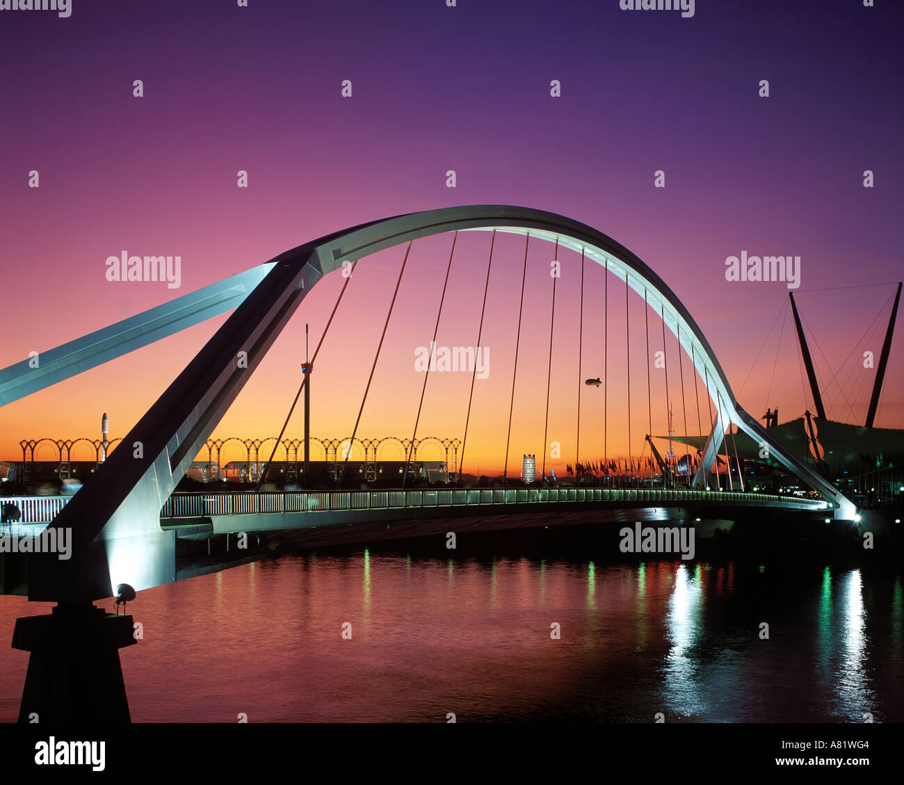 Spain andalusia sevilla barqueta bridge hi-res stock photography and ...