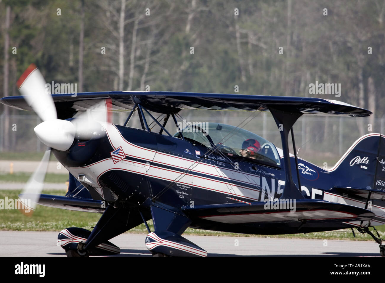 Stunts Biplane High Resolution Stock Photography and Images - Alamy