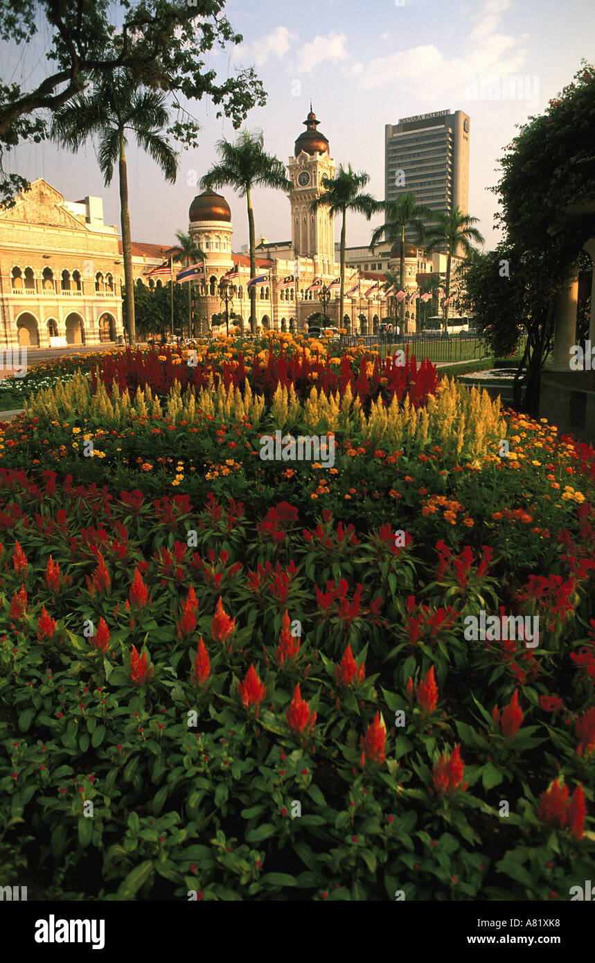 Malaysia, Kuala Lumpur State, Kuala Lumpur city, Merdeka Square and the ...
