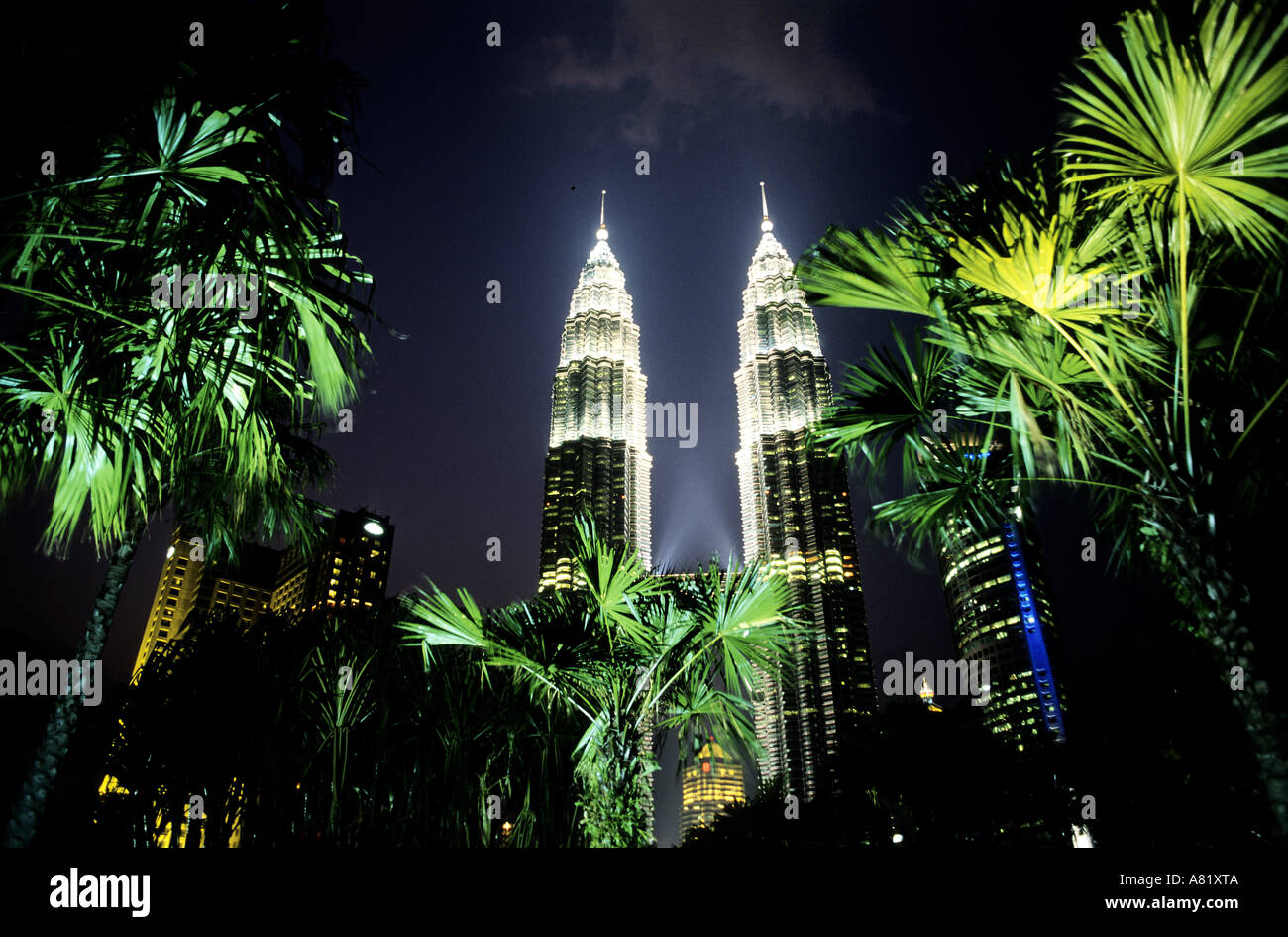 Malaysia, Kuala Lumpur State, the Petronas towers Stock Photo - Alamy