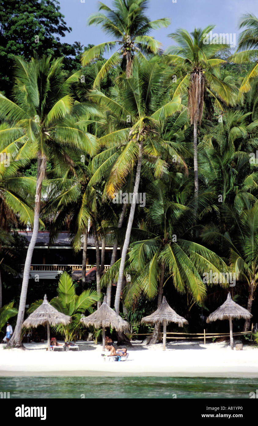 Philippines, Bocaray island, White Beach Stock Photo - Alamy