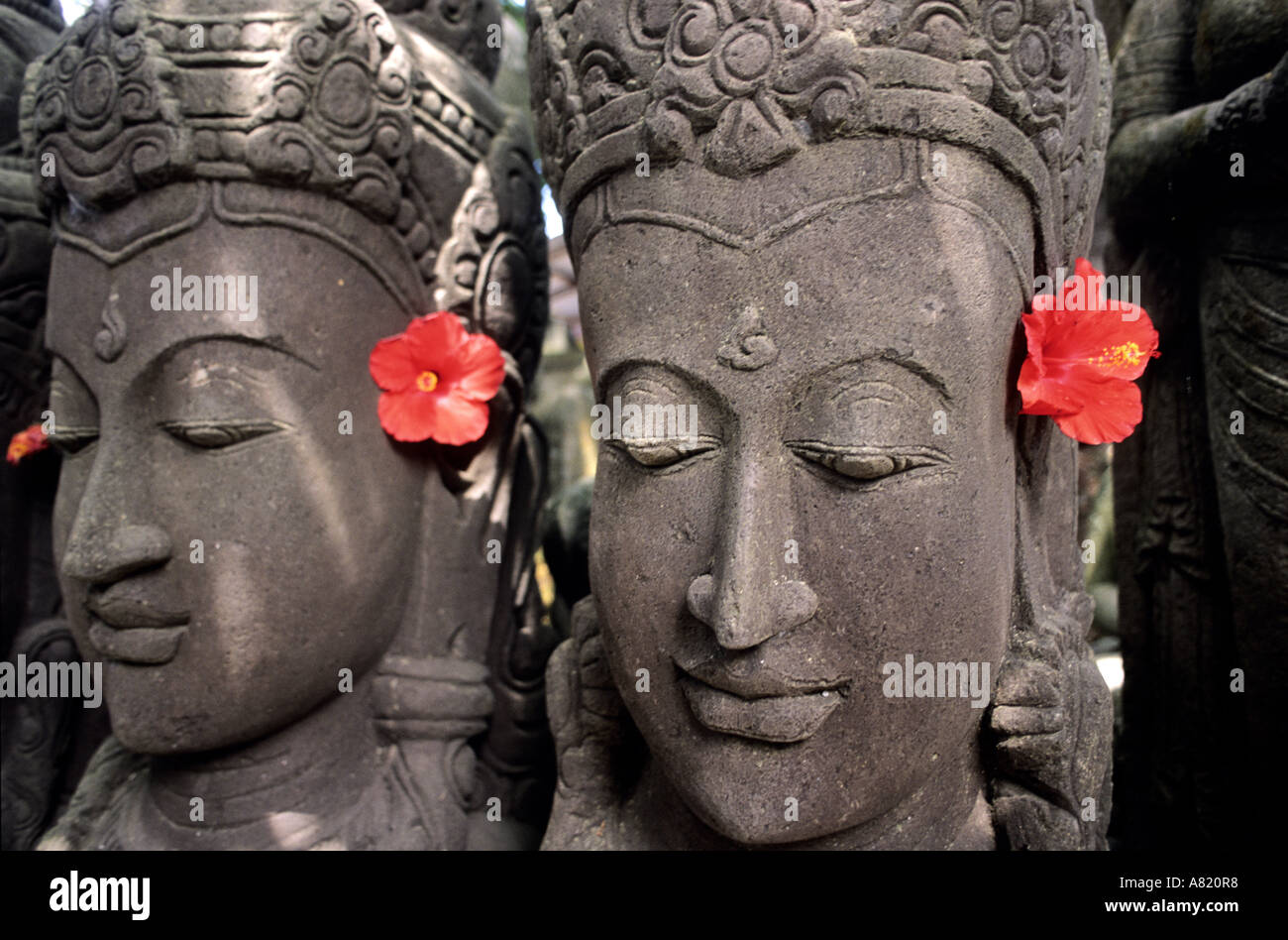 Indonesia, Bali, Batubulan village is specialised in the stone ...