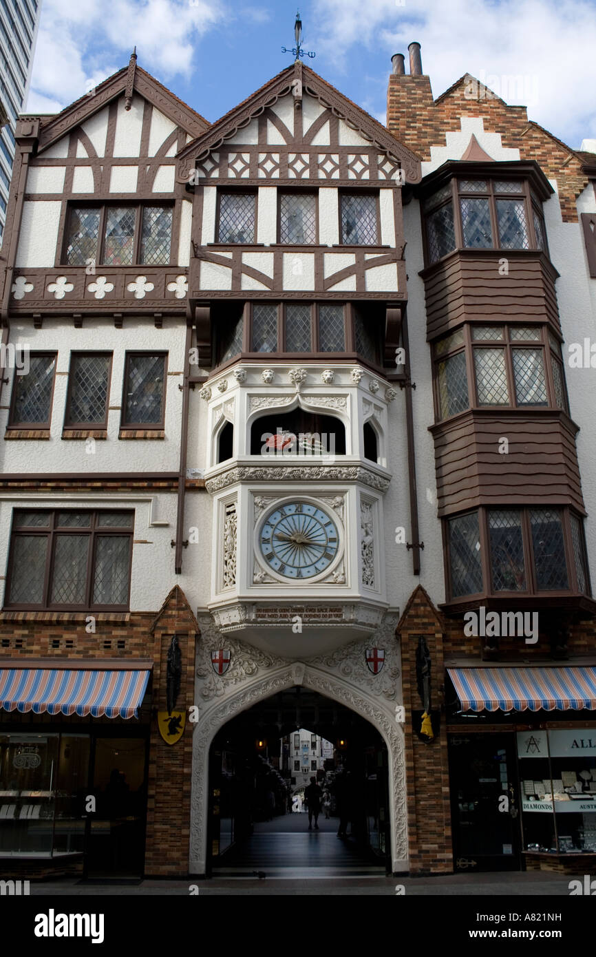 London Court Shopping Arcade Perth Australia Stock Photo - Alamy