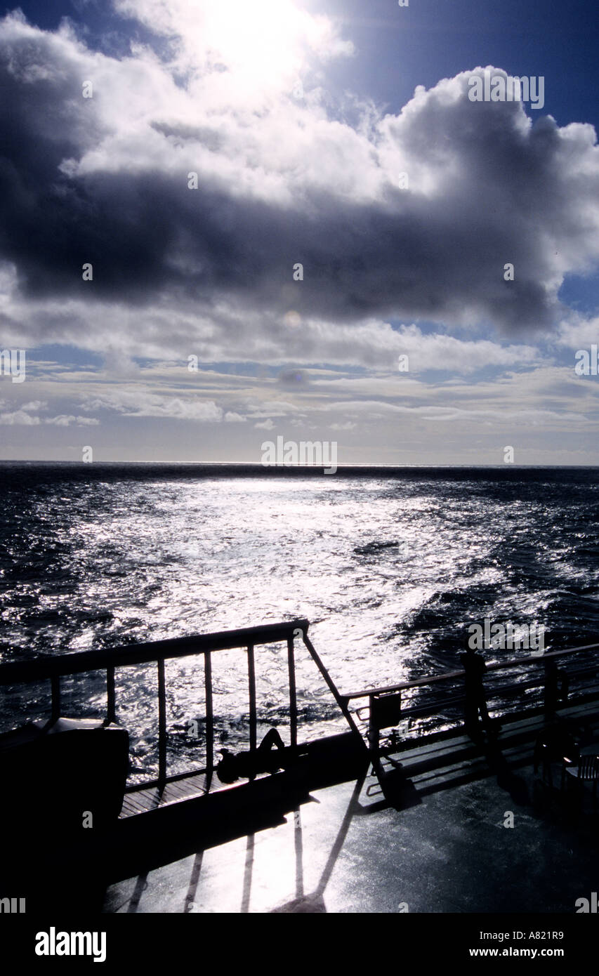 Norway, cruise on Princess Danae ship from Iceland to Norway Stock ...
