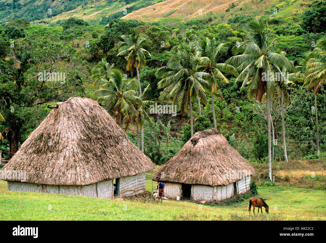 Fijian bure hi-res stock photography and images - Alamy