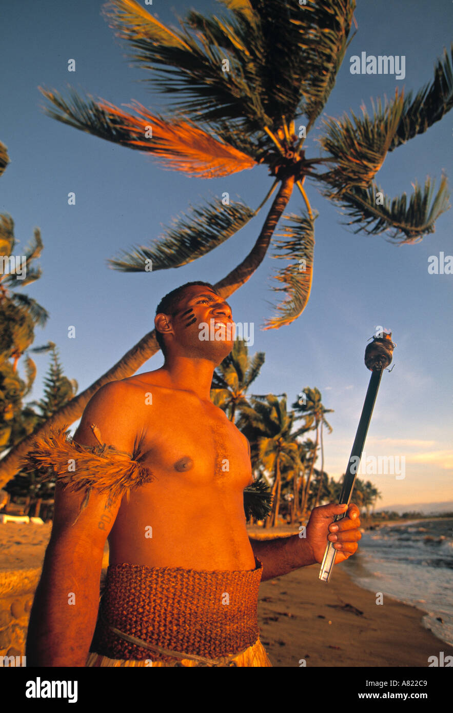 Fiji traditional dress hi-res stock photography and images - Alamy