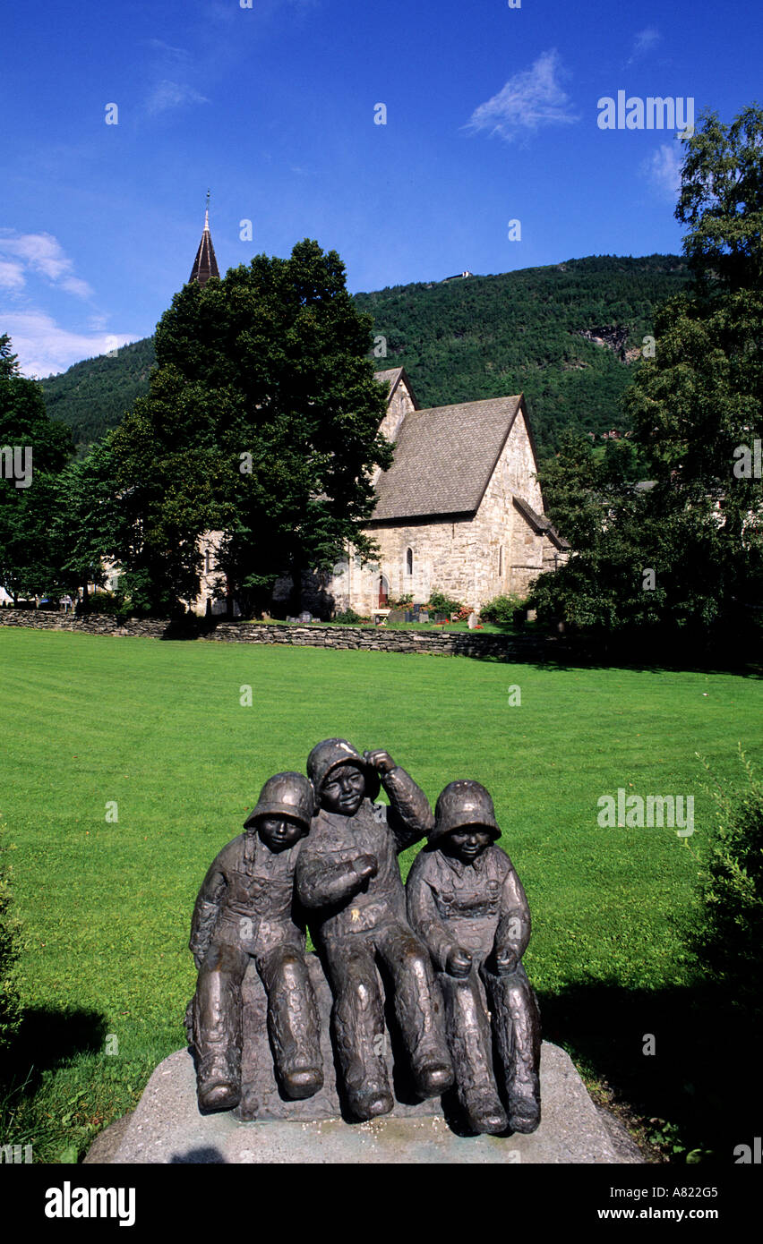 Norway, Western Fjords region, Voss village Stock Photo - Alamy