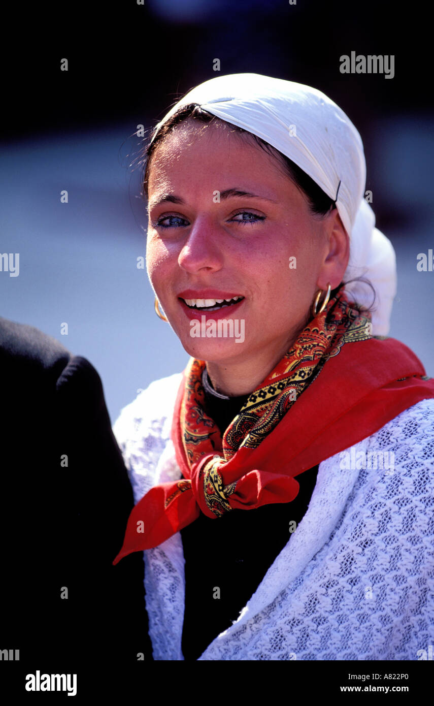 France, Pyrenees Atlantiques, the noces Basques (traditionanl wedding ...