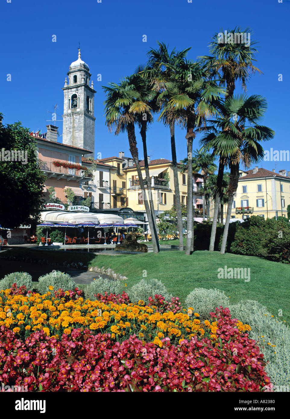 Palanza, Lago di Maggiore, Italy Stock Photo - Alamy