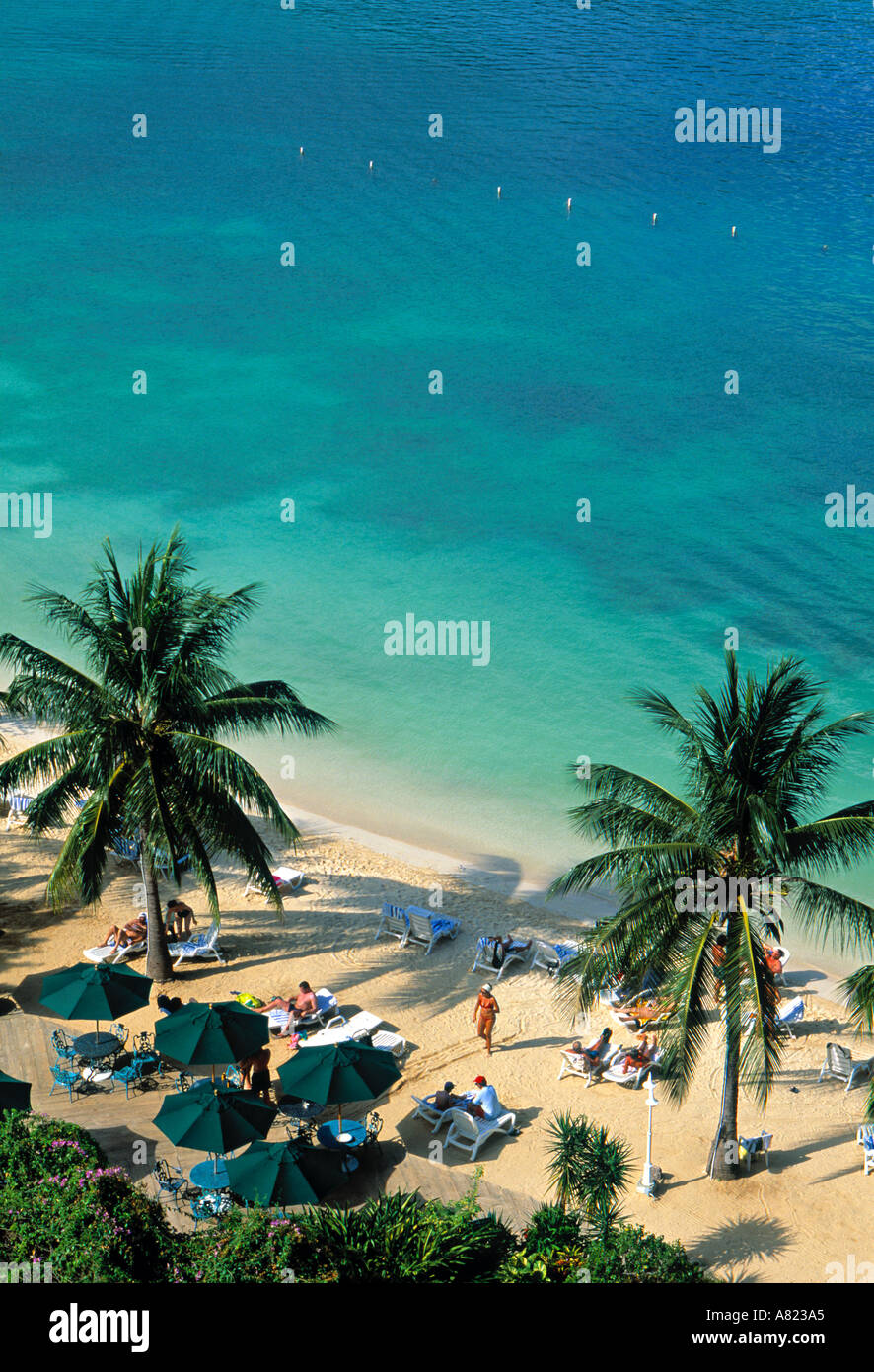 Turtle Beach, Ocho Rios, Jamaica Stock Photo - Alamy