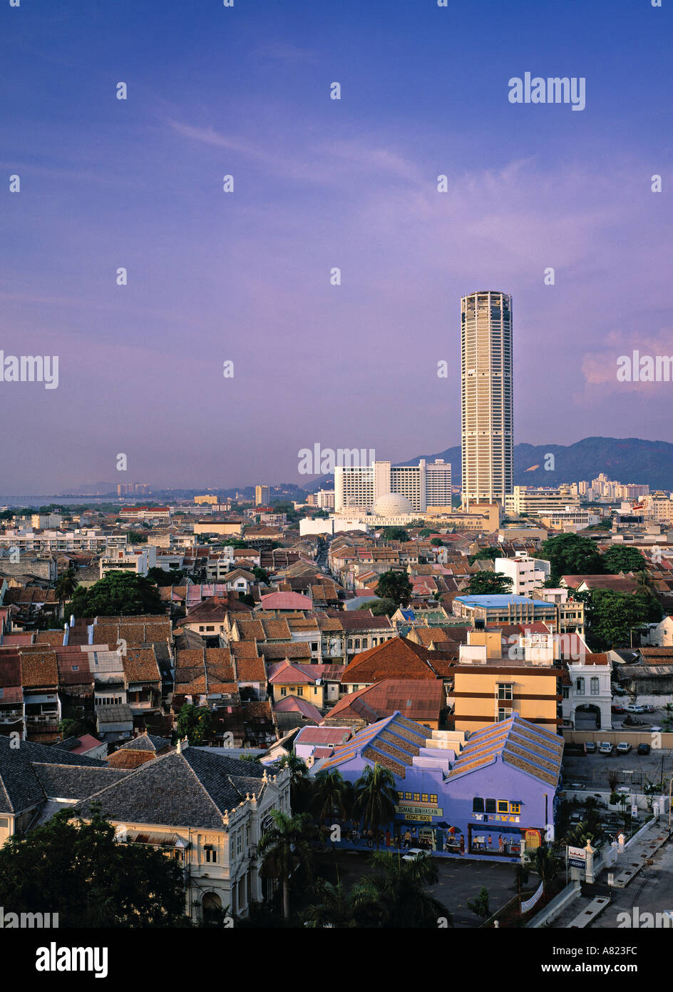 Komtar Bldg. Georgetown, Penang, Malaysia Stock Photo - Alamy