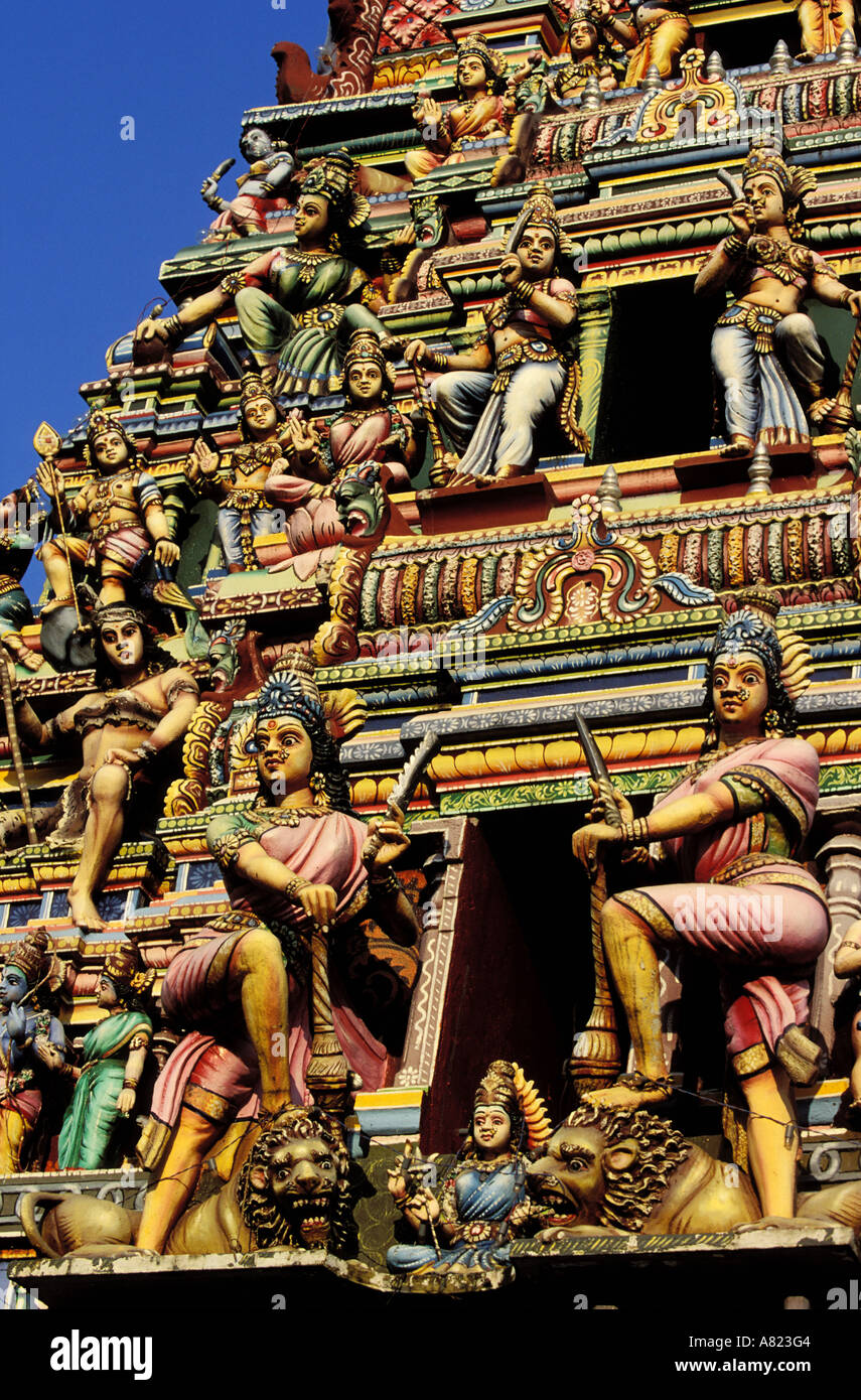 Sri Lanka, Hindu temple, detail Stock Photo - Alamy