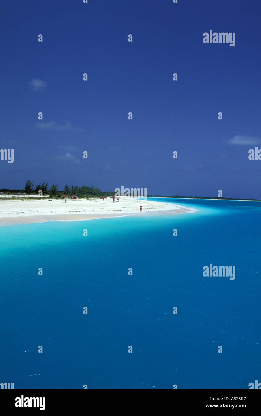 Cuba, Cayo Largo island, Sirena beach Stock Photo - Alamy