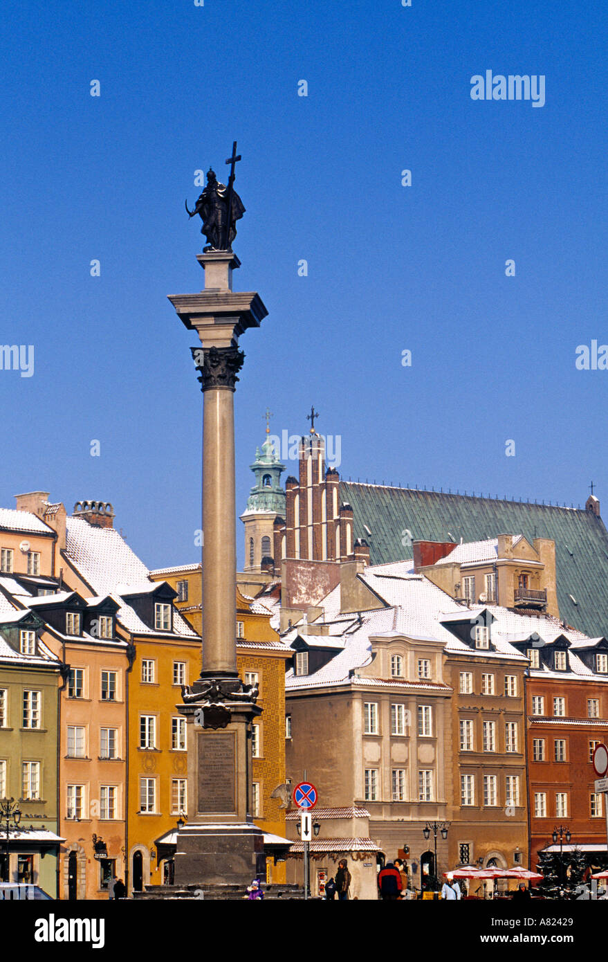 Warsaw poland castle hi-res stock photography and images - Alamy