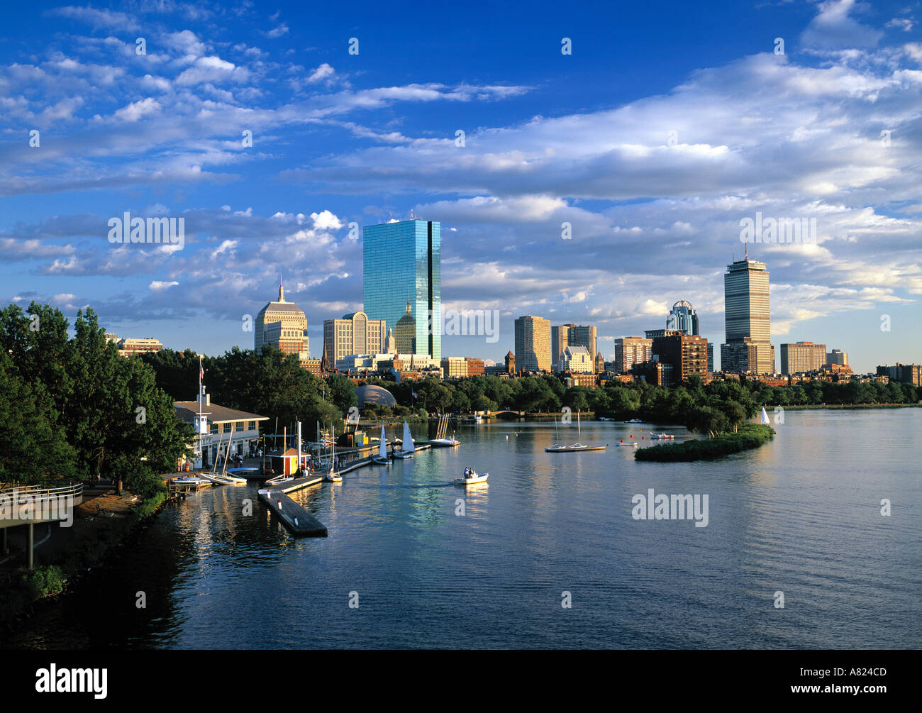 Back Bay, Boston, Massachusetts, USA Stock Photo - Alamy