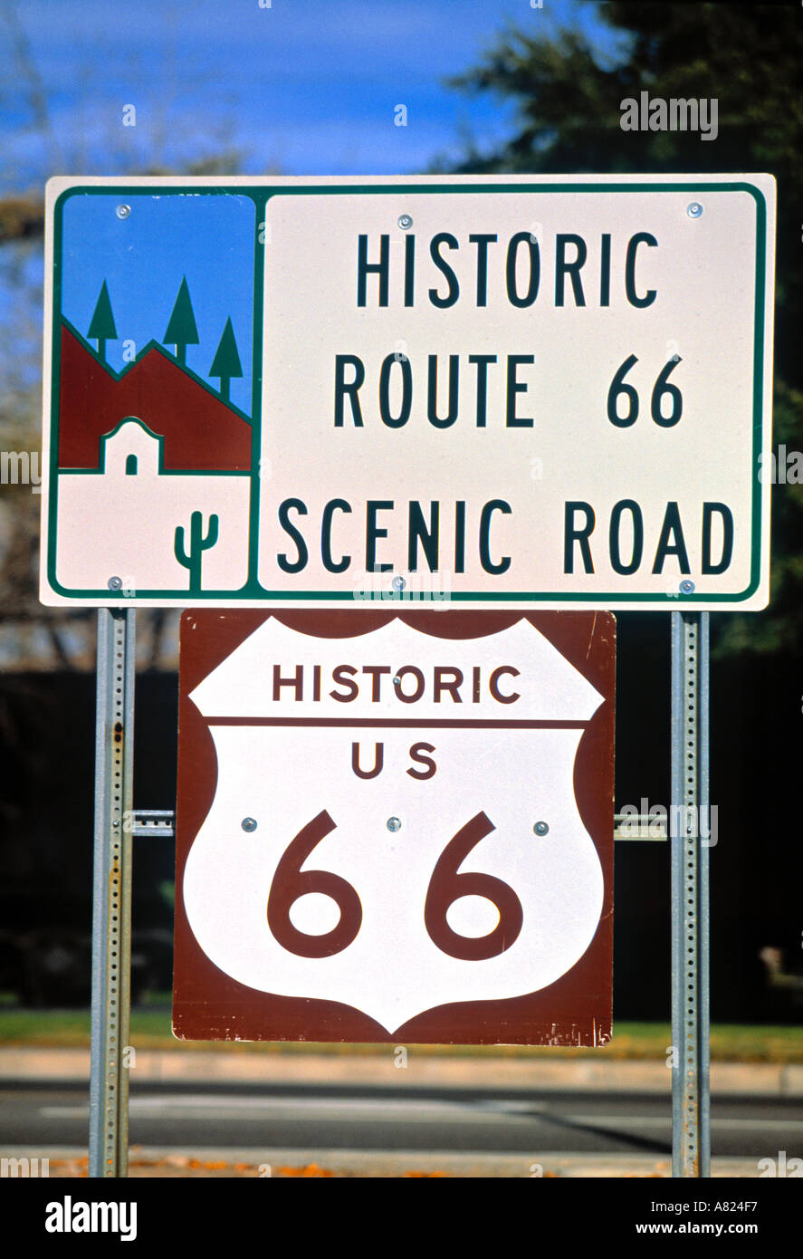 Route 66 kingman arizona hi-res stock photography and images - Alamy