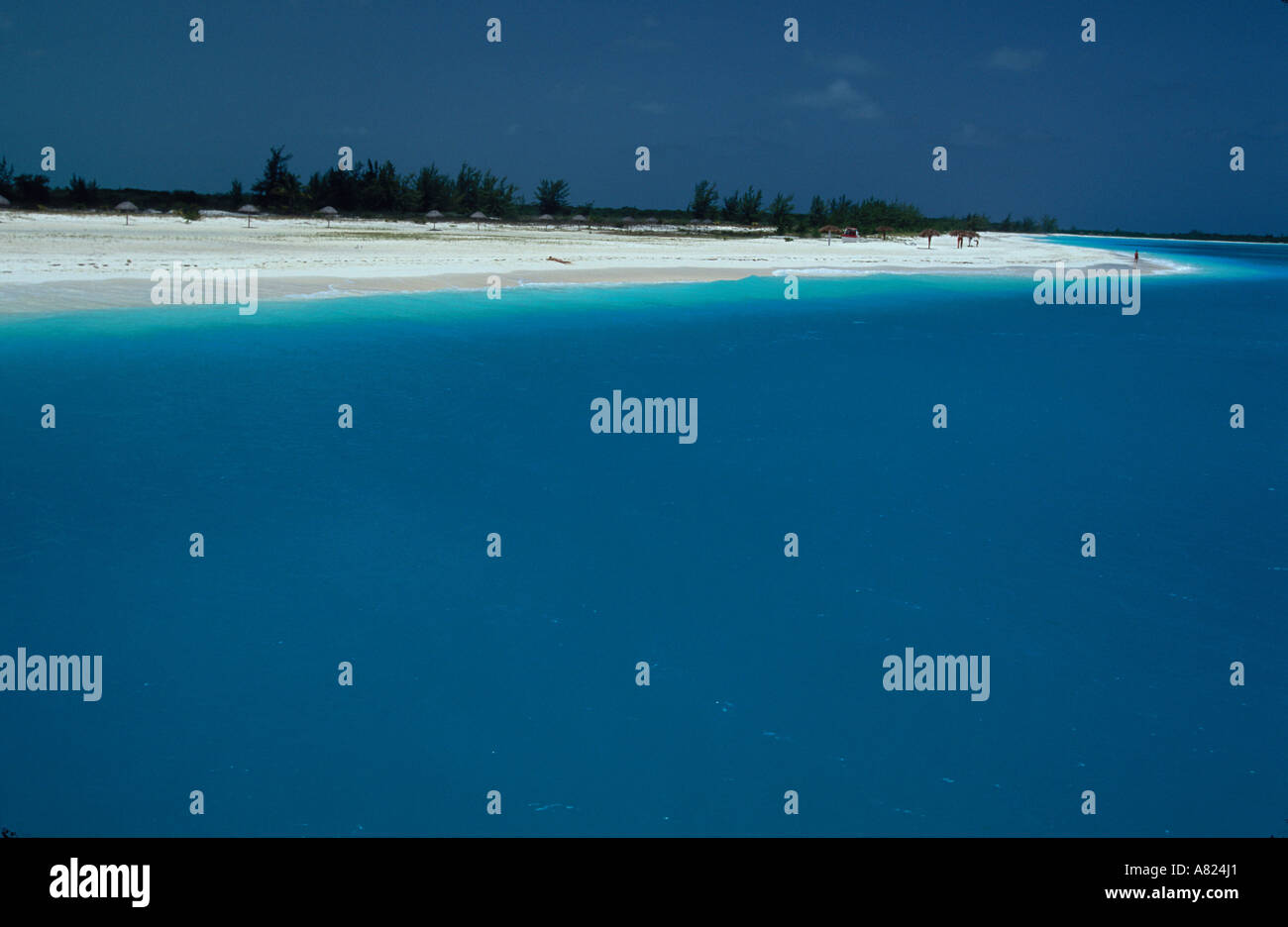 Cuba, Cayo Largo island, Sirena beach Stock Photo - Alamy