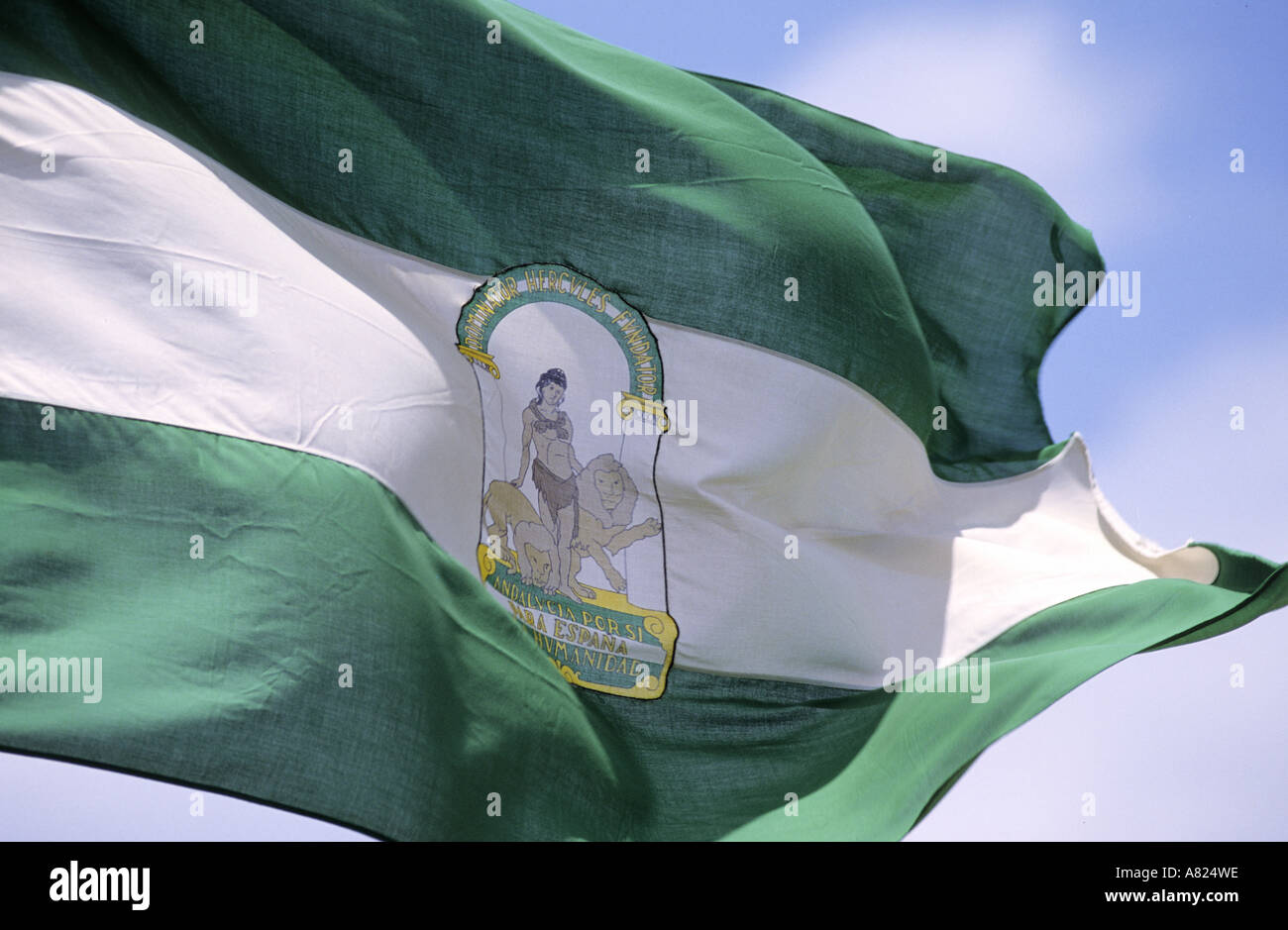 Andalusian flag hi-res stock photography and images - Alamy