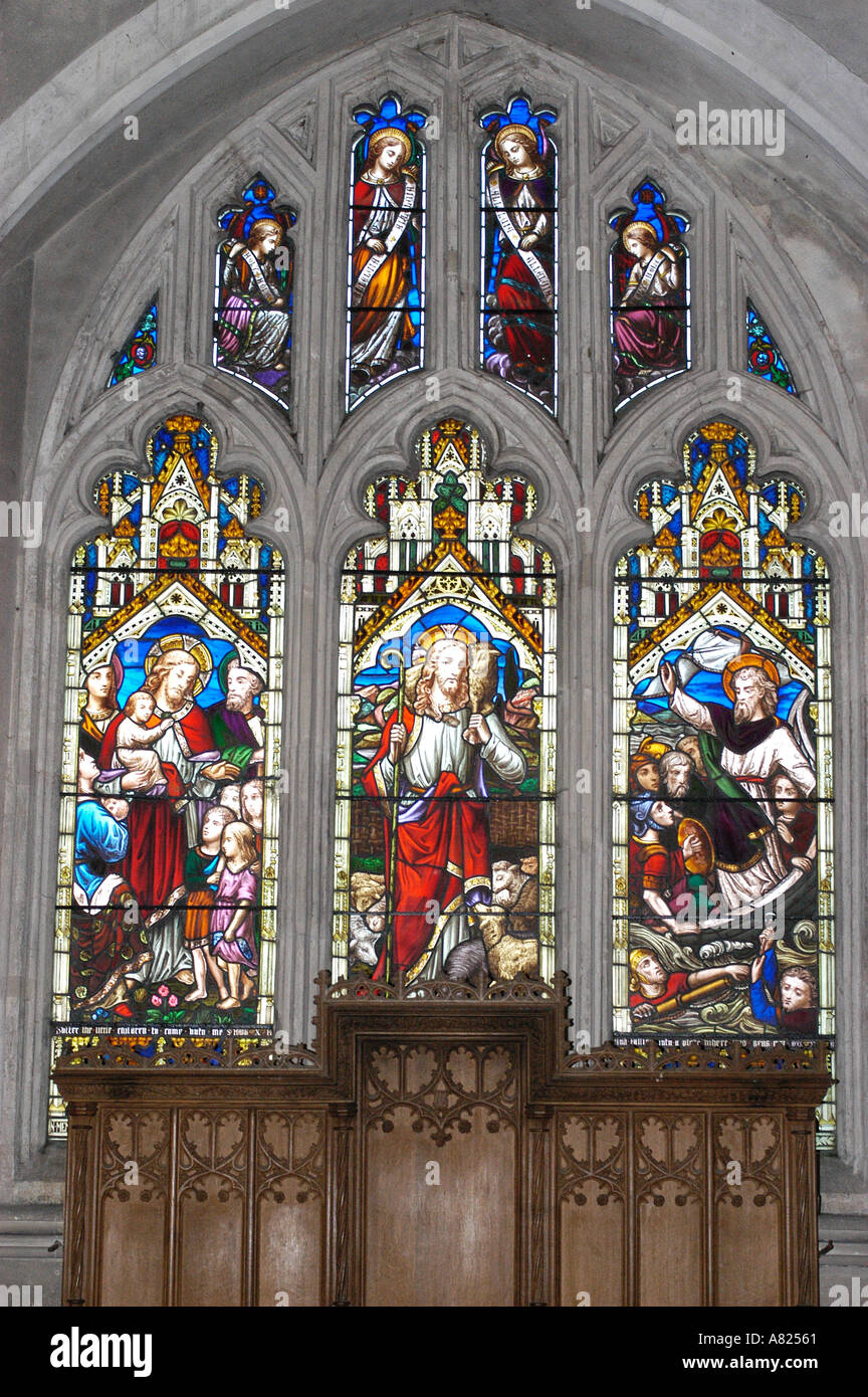 Stained Glass Window Stock Photo - Alamy