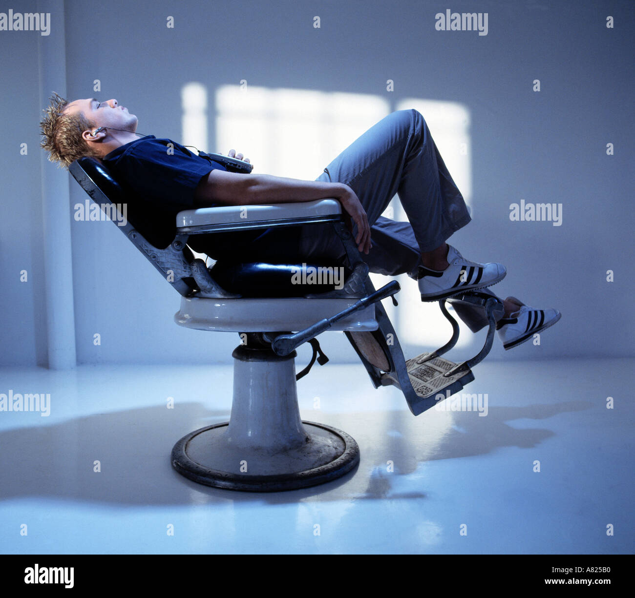 Person In Dentist Chair