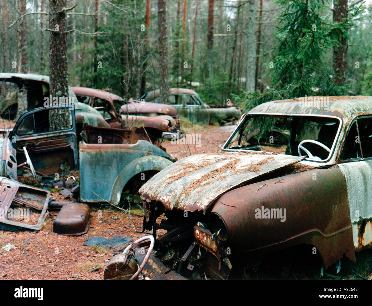Cemetery for cars Stock Photo - Alamy
