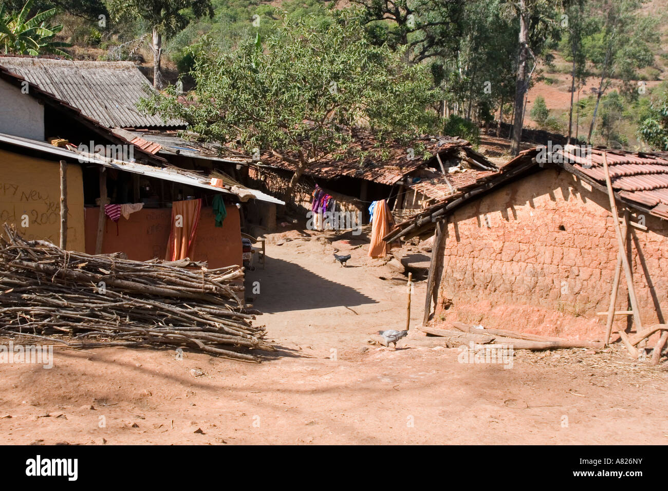 Tribal house orissa india hi-res stock photography and images - Alamy