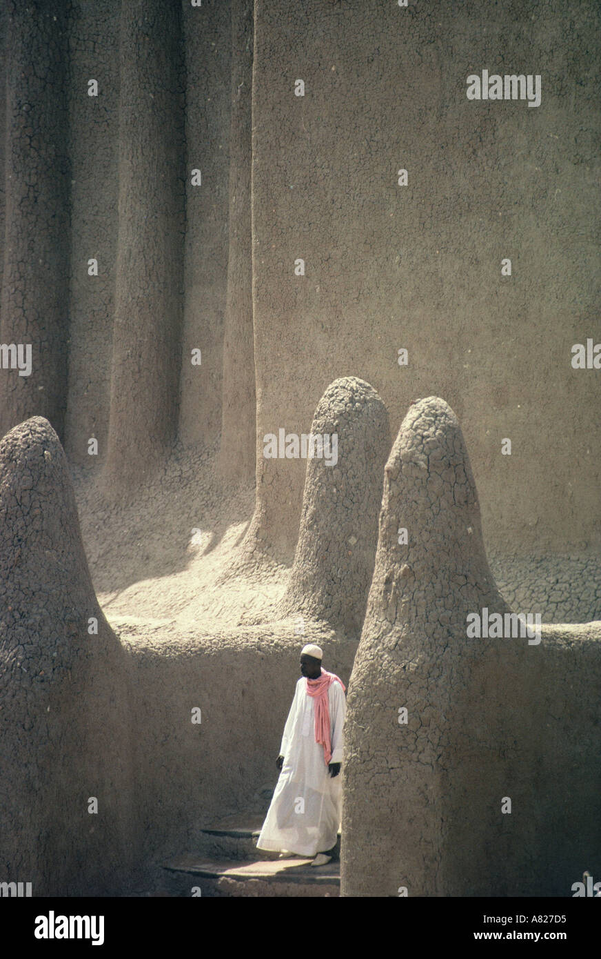 Historic Mud Mosque Djenne Mali West Africa Stock Photo - Alamy