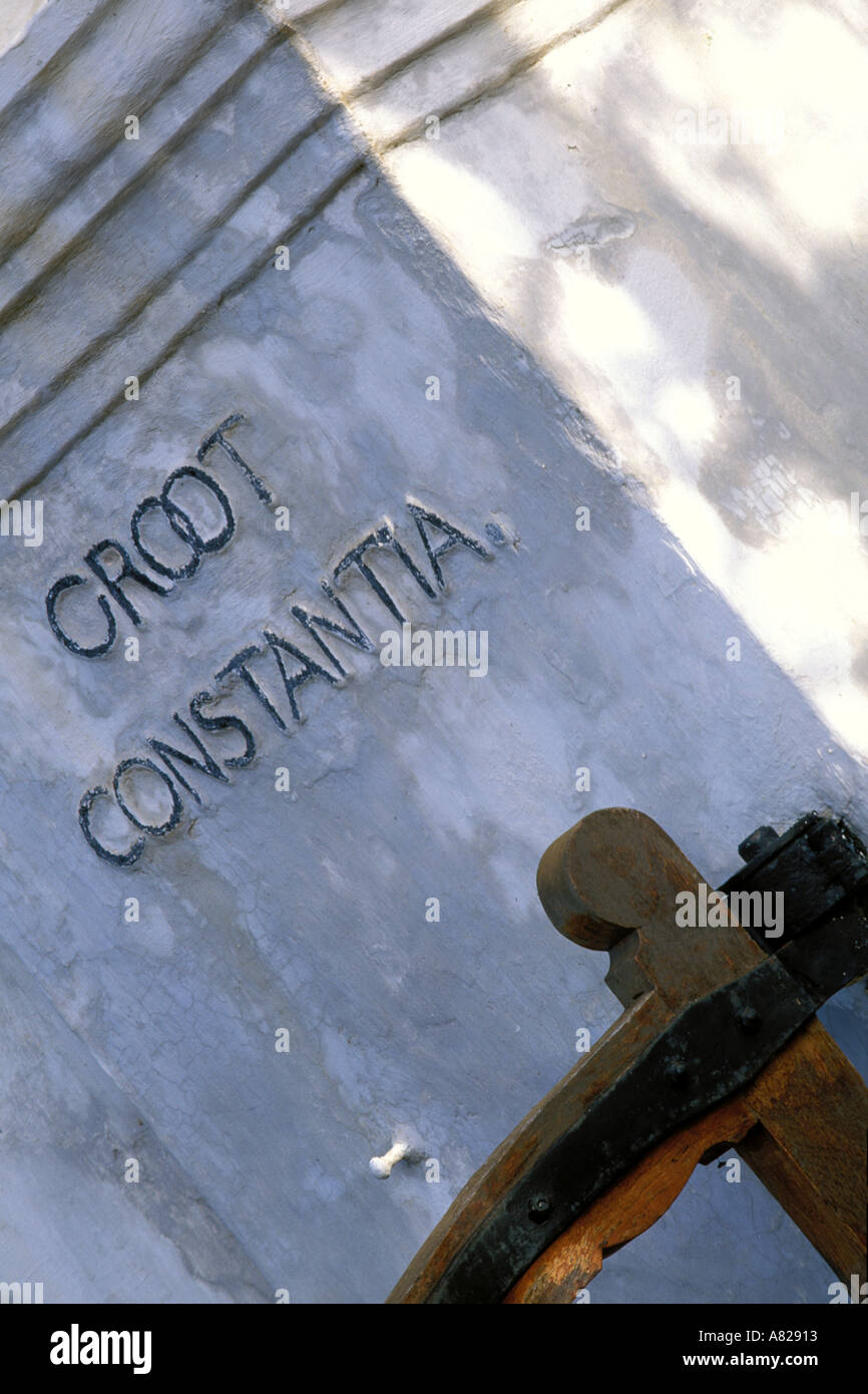 Groot constantia wine estate tasting hi-res stock photography and ...