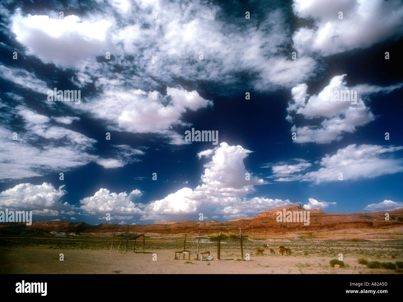 Landscape on Route 66 Oklahoma USA Stock Photo - Alamy