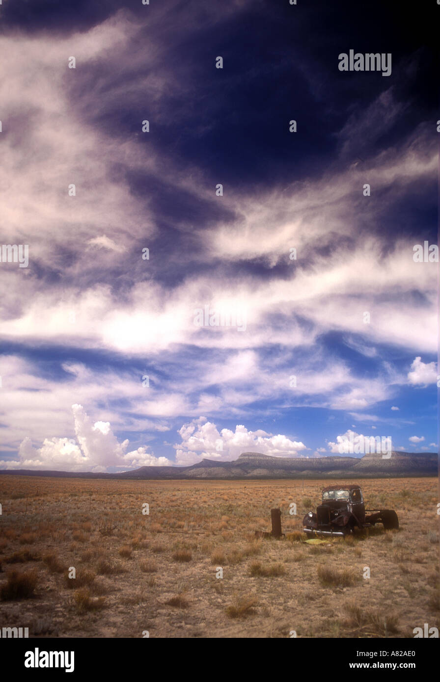 Landscape on Route 66 Oklahoma USA Stock Photo - Alamy