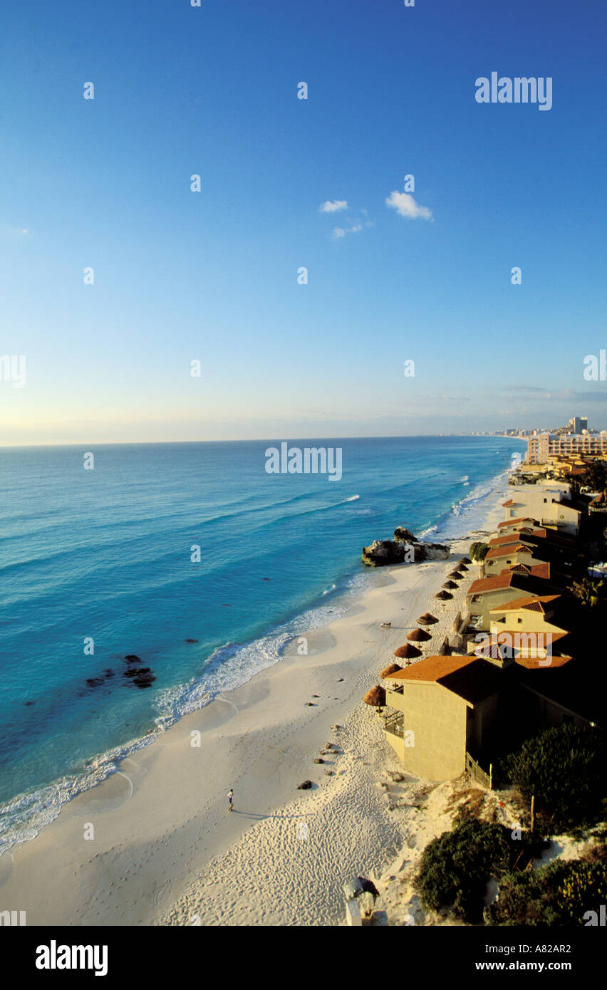 Mexico, Quintana Roo State, Riviera Maya, Cancun, Hyatt hotel cottages ...