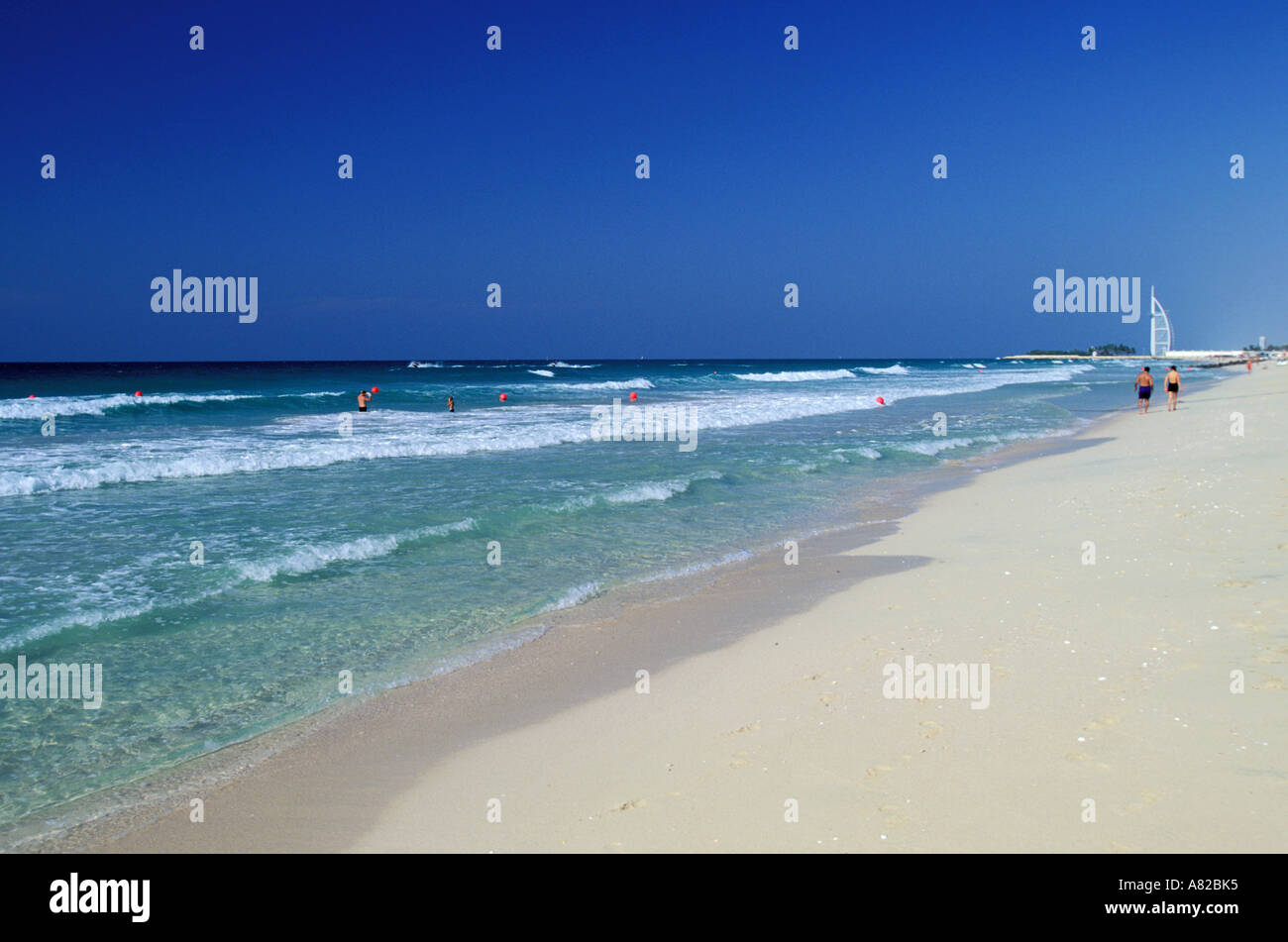 Dubai, United Arab Emirates, Jumera beach Stock Photo - Alamy